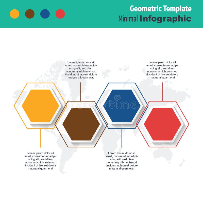 Business Minimal Infographic Stock Vector - Illustration of layout ...
