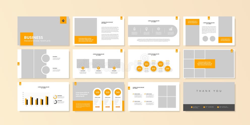Business Minimal Slides Presentation Background Template. Business ...
