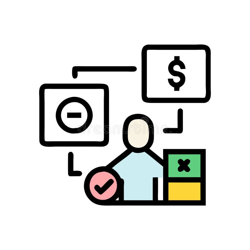 Business Model Canvas Icon stock vector. Illustration of model - 352796220