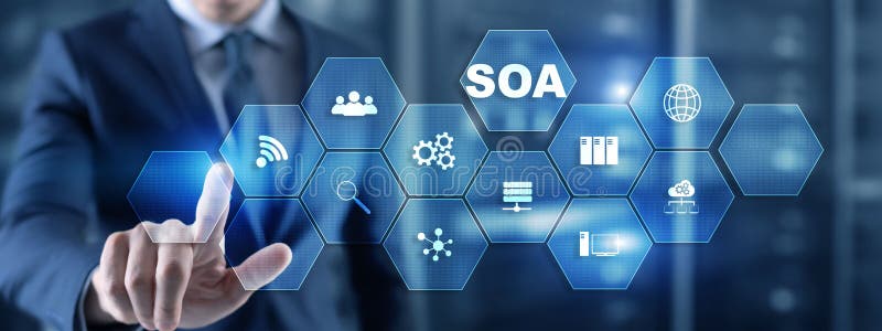 Business Model and Information Technology Concept for Service SOA Stock ...