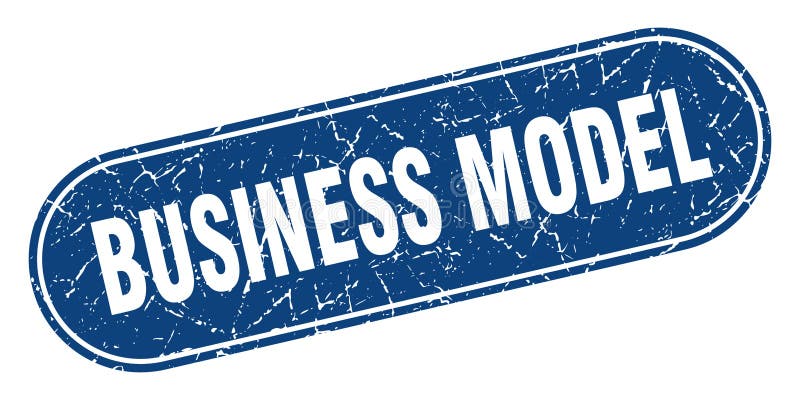 Business Model Sign. Business Model Grunge Stamp Stock Vector ...
