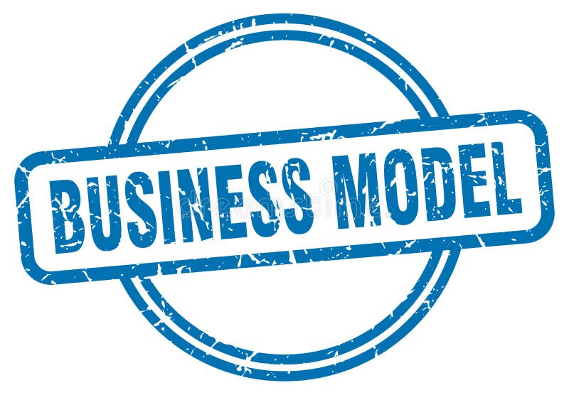 Business Model Stamp. Business Model Round Grunge Sign Stock Vector ...