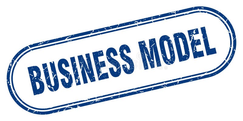 Business Model Banner Template. Business Model Ribbon Label. Stock ...