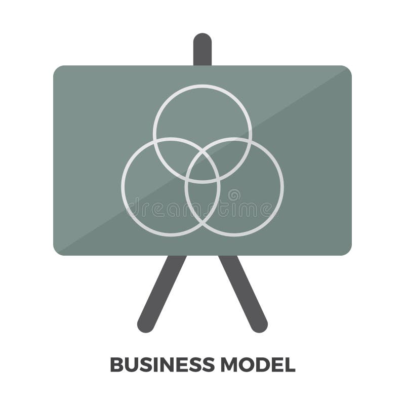 Business Model. Vector Illustration Decorative Design Stock Vector ...