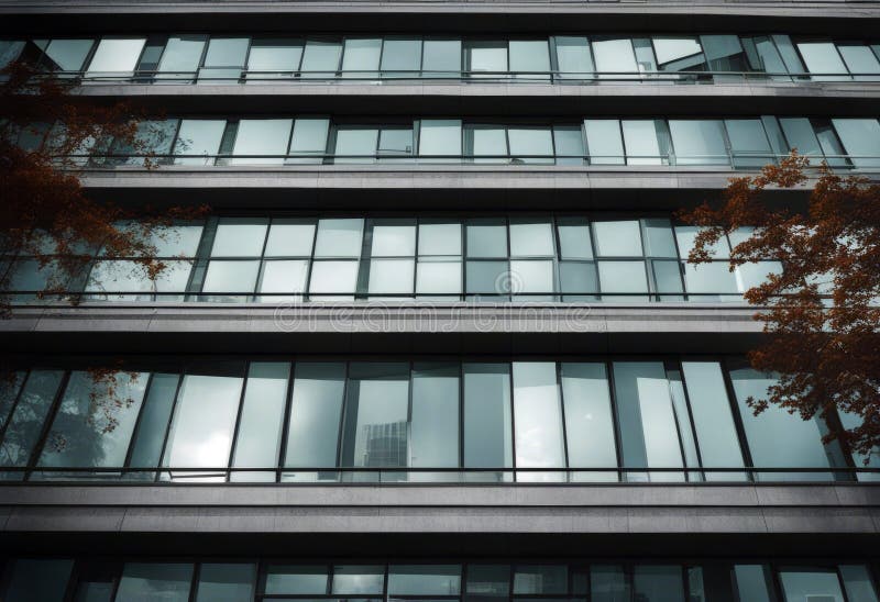 Business Modern Park Building Entrance Technology Office Stock ...