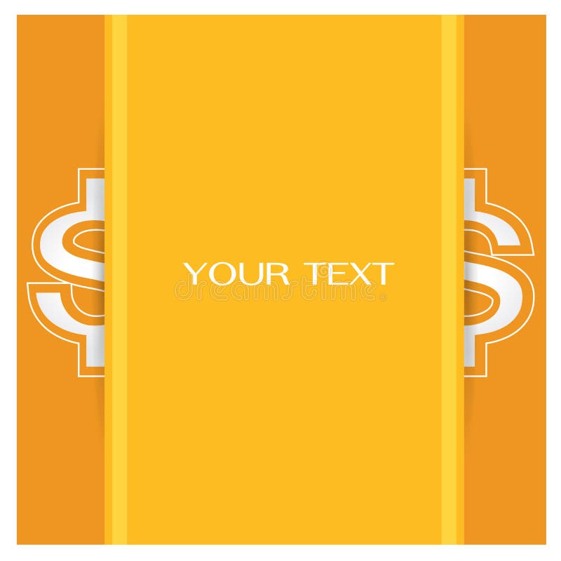 Business Money Dollar Vector Set Blue Background Stock Vector ...