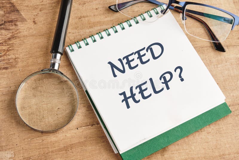 Business and Need Help Concept. Copy Space Stock Photo - Image of ...