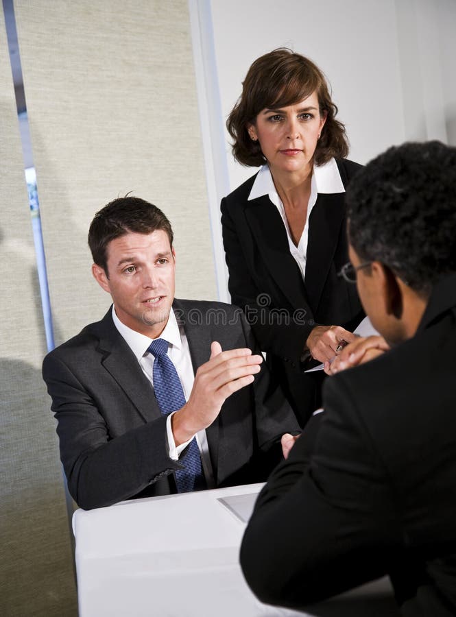 Business negotiation stock image. Image of gesturing - 16832091