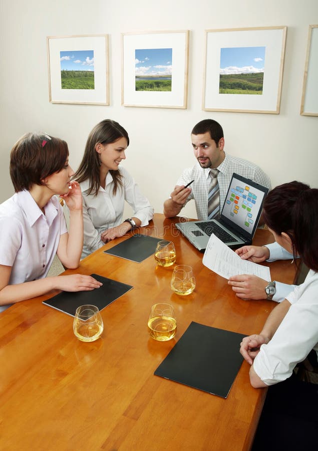 Successful negotiations stock photo. Image of group, businessgroup ...