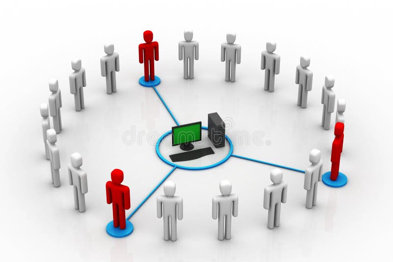 Business network stock illustration. Illustration of diagram - 20636092