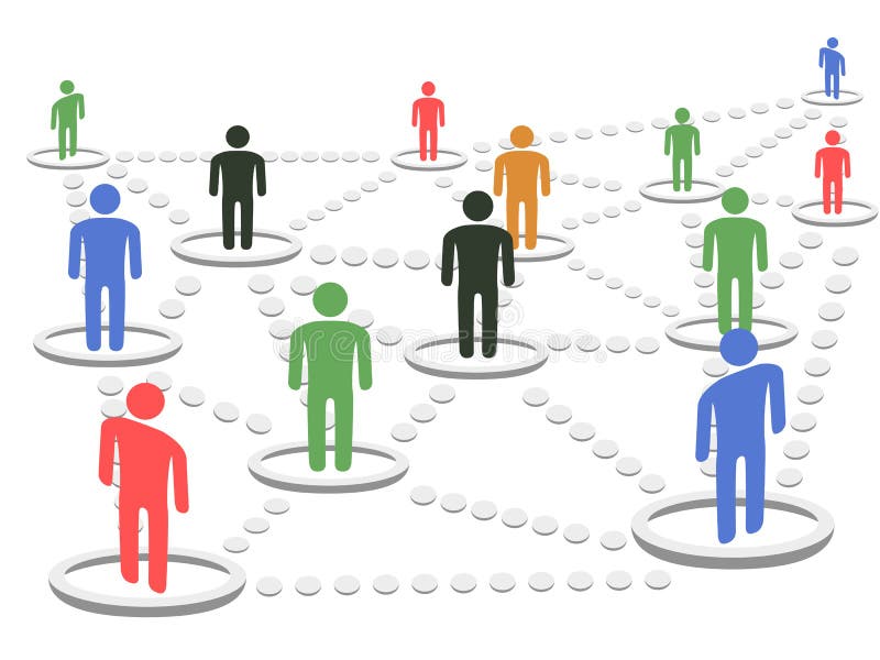 Human Resources Connection Puzzle Pieces Network Stock Vector ...