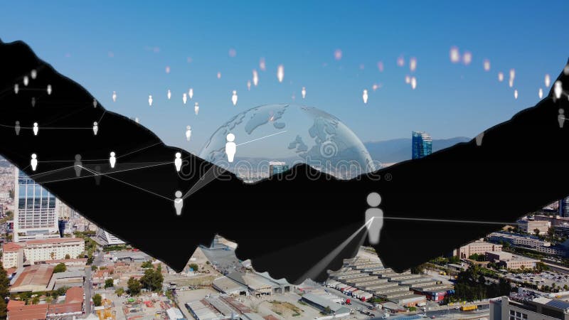 Business Network Concept. Teamwork. Partner Ship. Shaking Hands Stock ...