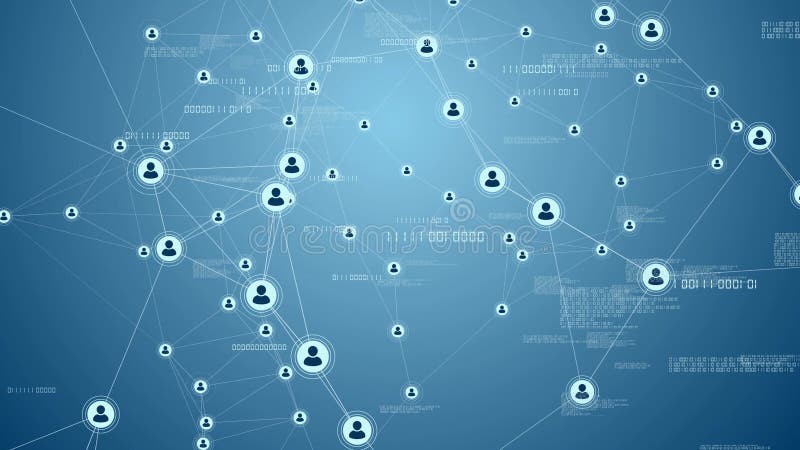 Business Network Connections Concept Illustration Stock Illustration ...