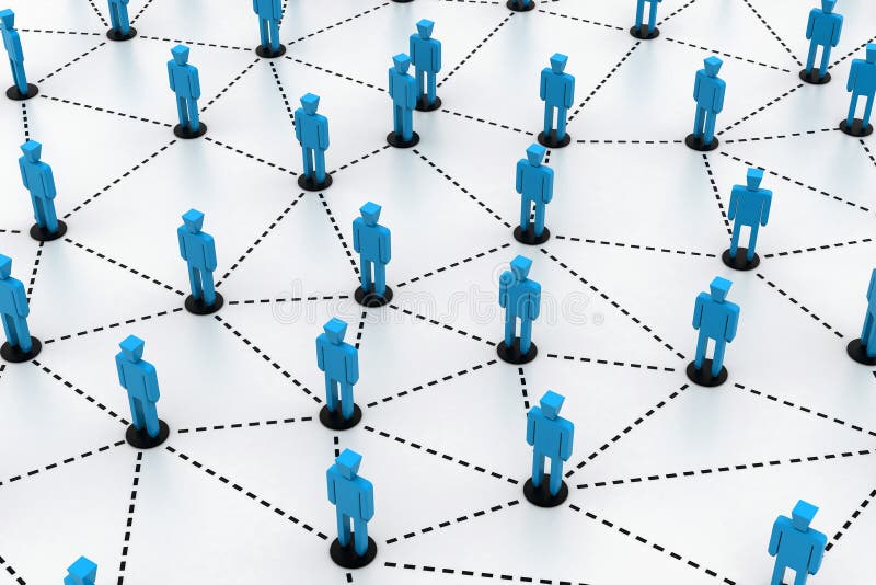 Social network stock illustration. Illustration of connection - 25966214