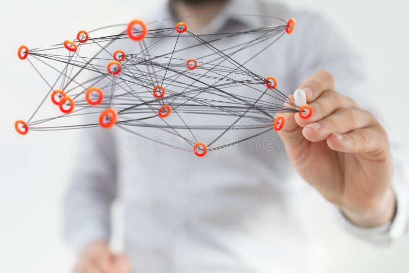 Network group stock image. Image of office, male, group - 5556519