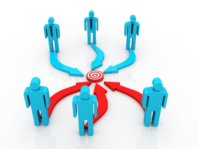 Business Network stock illustration. Illustration of relationship ...