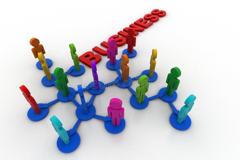 Business network stock illustration. Illustration of business - 75836689