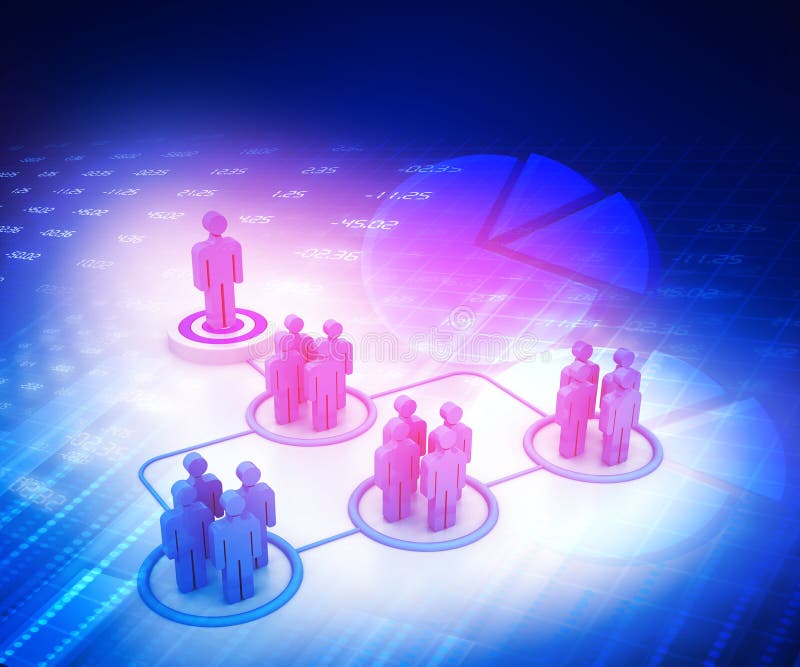 Business networking stock illustration. Illustration of conceptual ...