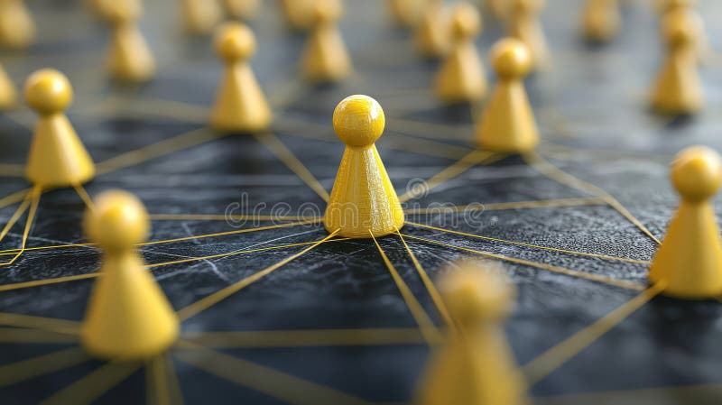 Business Networking Success Strategy Global Connections Visual ...