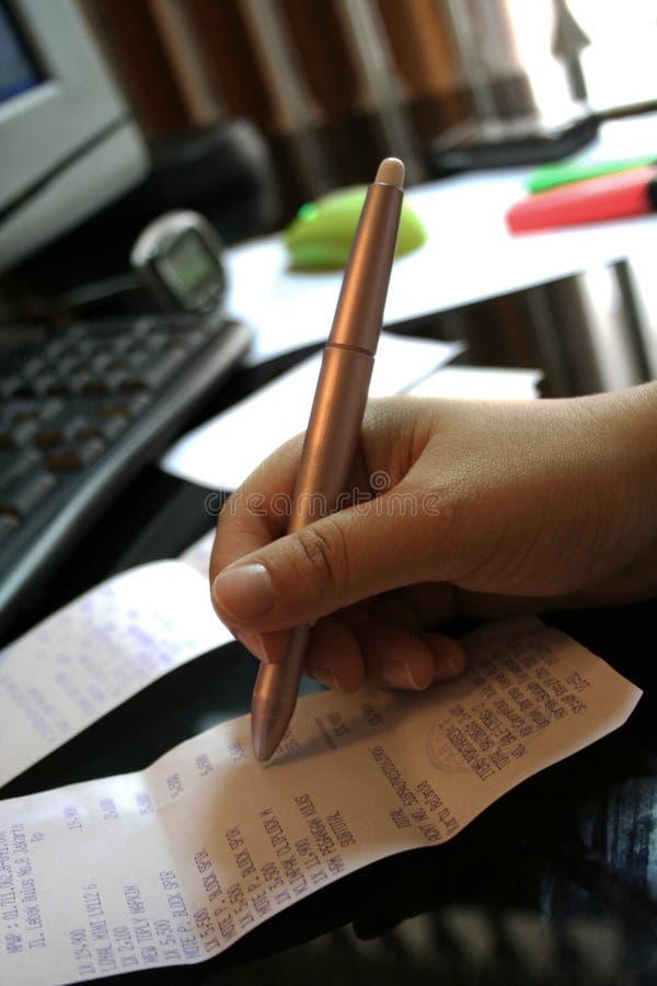 Business note stock image. Image of mouse, pencil, accounting - 3896807