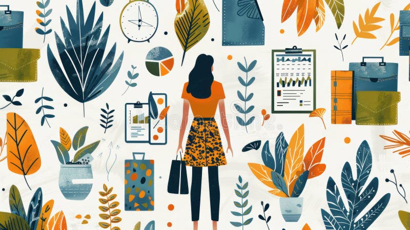 Business Objects, Stationery, Plants and Charts, Perfect for Projects ...