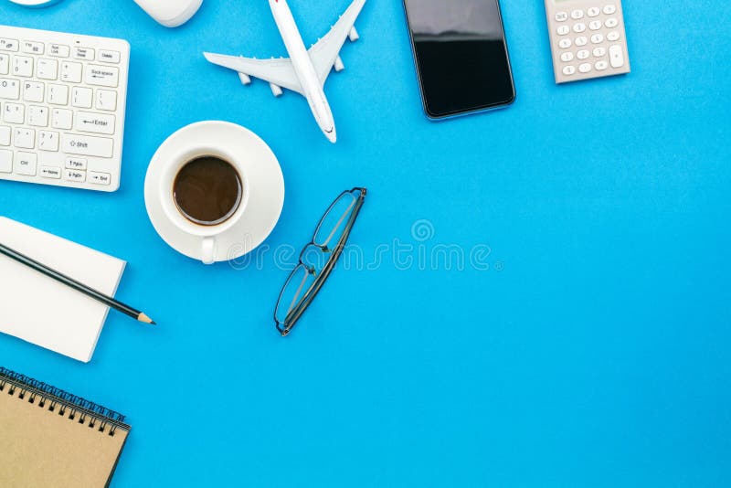 Business Objects of Work from Home Copy Space for Your Text Stock Photo ...