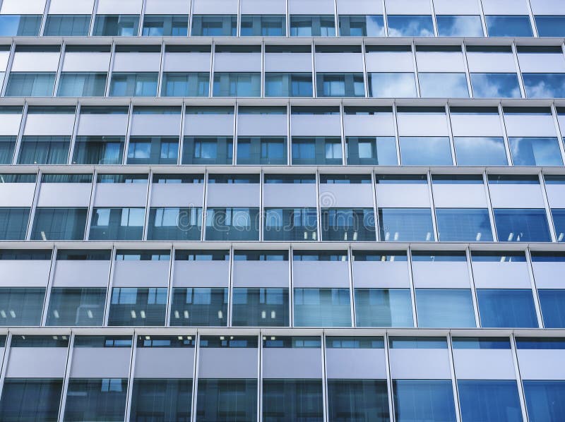 Business Office Building Glass Window Facade Architecture Details Stock ...