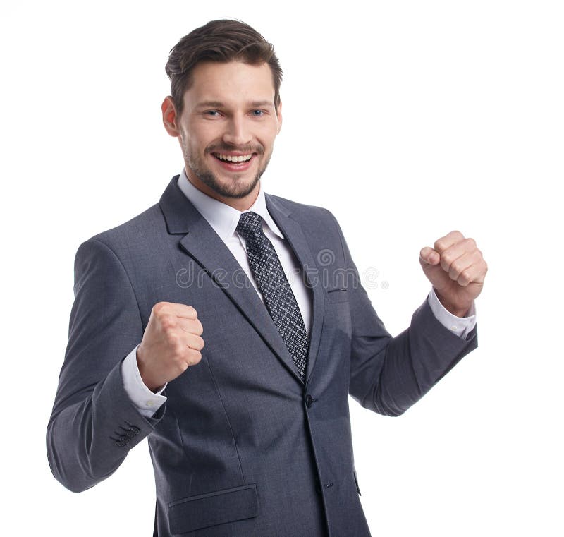 Business and Office Concept - Businessman in Suit Stock Image - Image ...