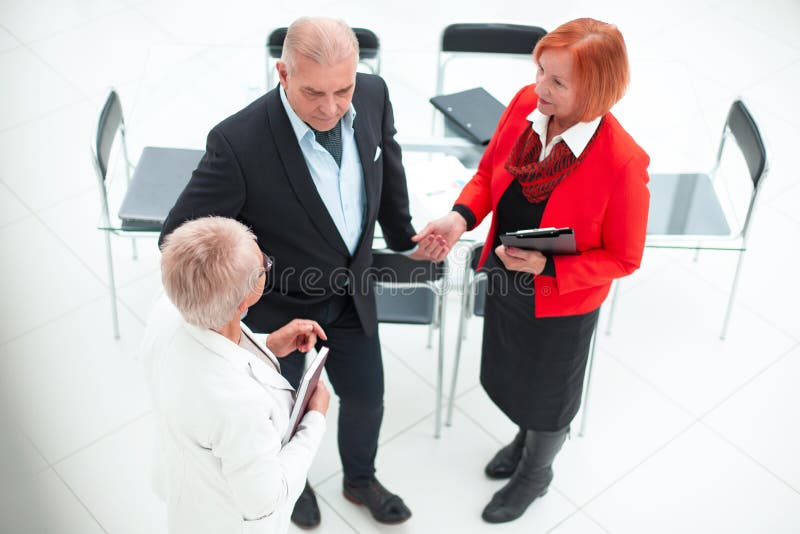 Business Office Connection Contemporary Working Concept Stock Image ...