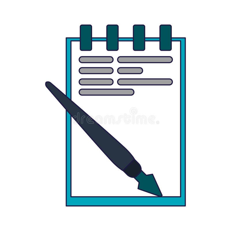 Business and Office Elements Blue Lines Stock Vector - Illustration of ...