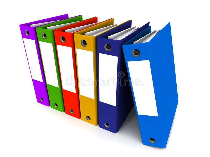 Business office files stock illustration. Illustration of papers - 27668859