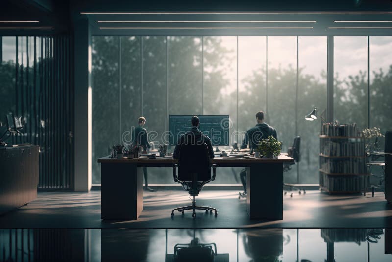 Business office stock photo. Image of businesspeople - 267980296