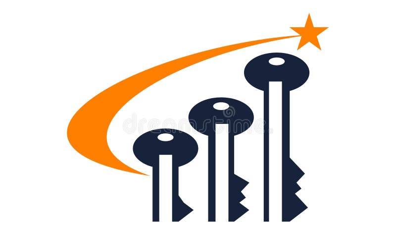 Business Office Key Solutions Stock Vector - Illustration of advice ...