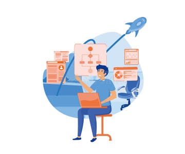 Of Business, Office Workers are Studying the Infographic, the Analysis ...