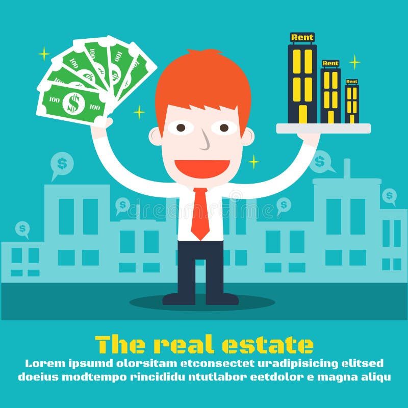 Business Operating Income from Real Property Stock Vector ...