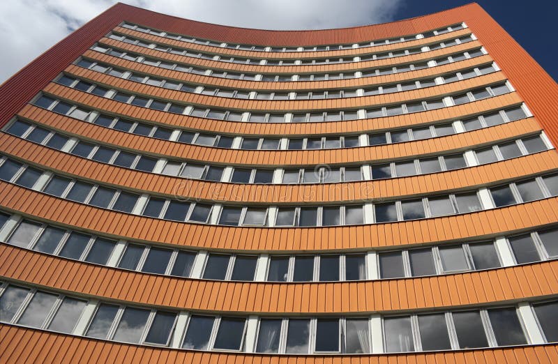 Business orange building stock photo. Image of cityscape - 21192264