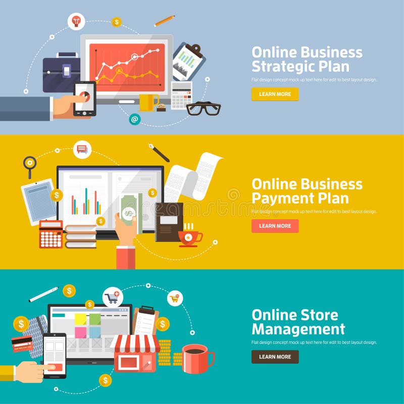 Business panel stock vector. Illustration of accounting - 61391506