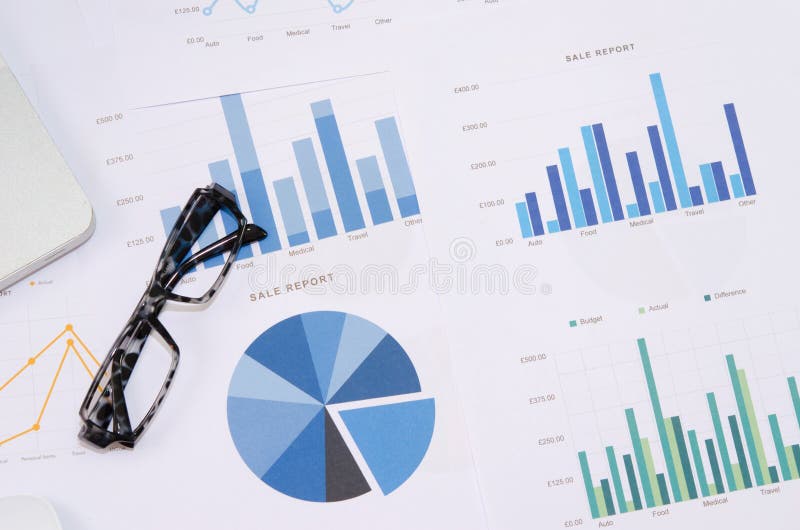 Business papers stock photo. Image of office, finance - 58325754
