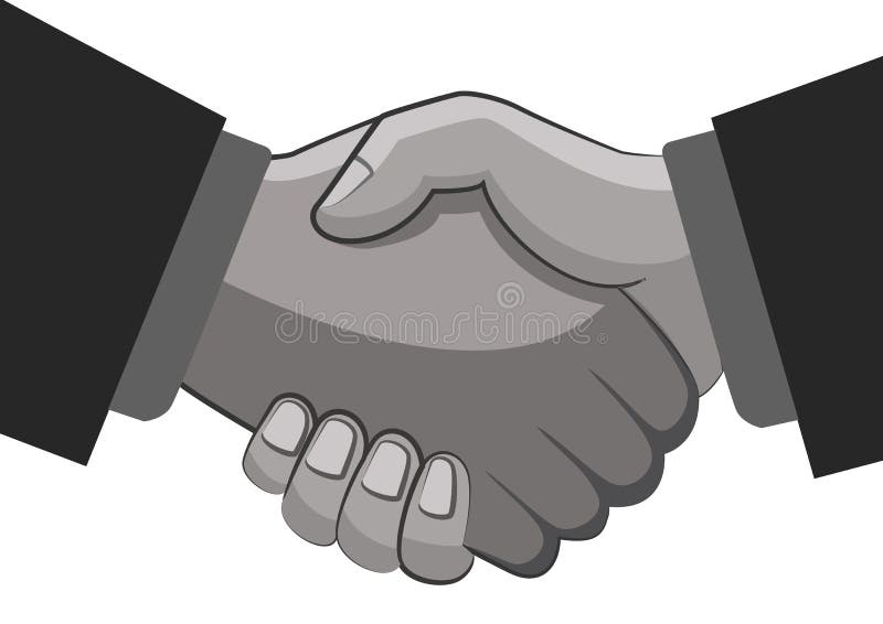 Business Partner Check Hand Approved Work Stock Vector - Illustration ...