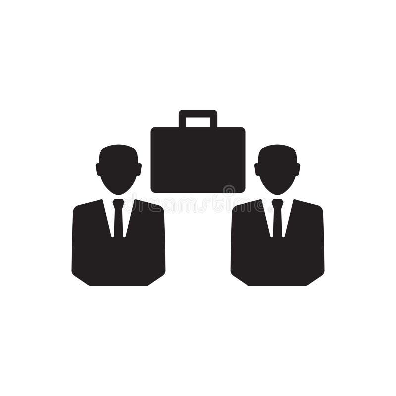 Business Partner Icon stock illustration. Illustration of icon - 374366804