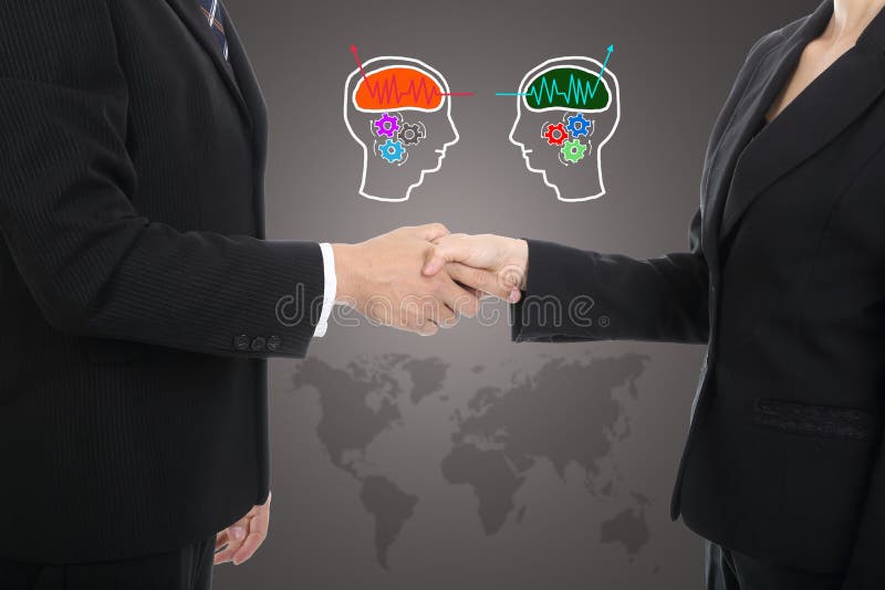 Concept of Business Partnership Handshake.Photo Two Businessman ...