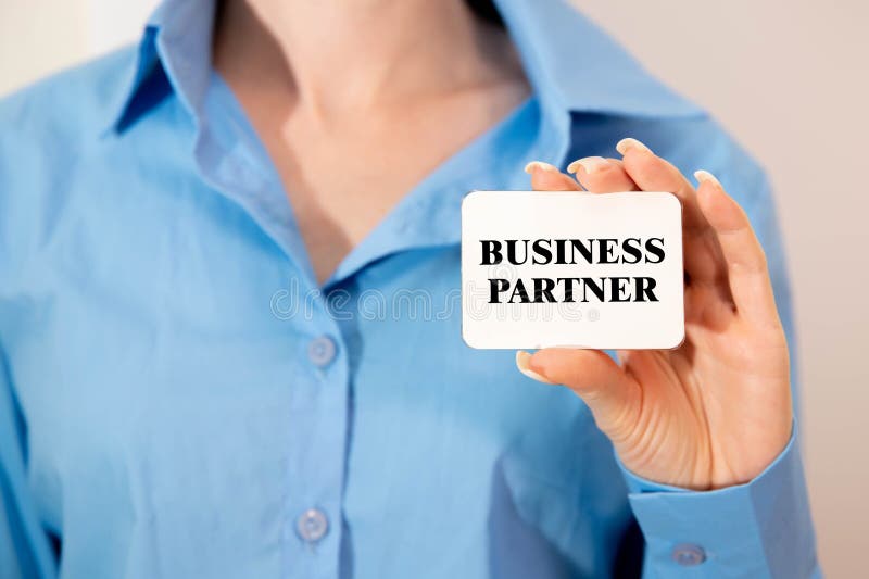 Business Partnering Text on Wooden Blocks. Leaderships Concept Stock ...