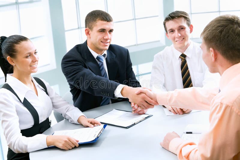 Business partners stock image. Image of hands, power - 24587609