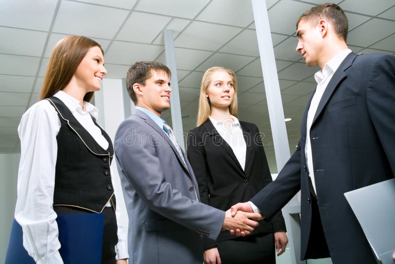 Business partners stock image. Image of businesswoman - 26231703