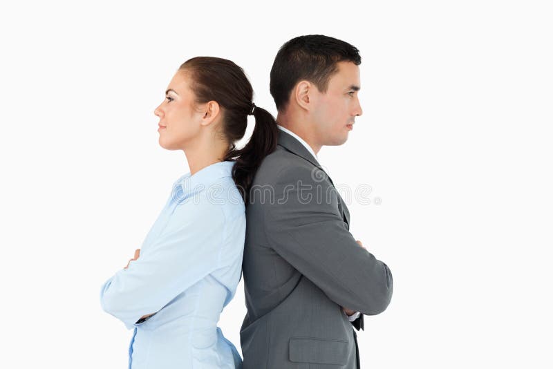 Back View of Pointing Business Team. Stock Image - Image of backside ...