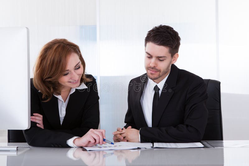 Business Partners Discussing Stock Image - Image of group, company ...