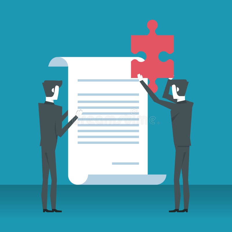 Business partners cartoon stock vector. Illustration of human - 128461348