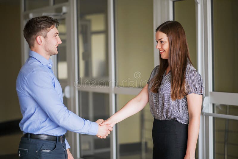 Business Partners Working on Project, Copyspace Stock Photo - Image of ...