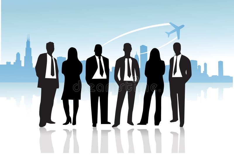 Business People Connections Globe Network Stock Vector - Illustration ...