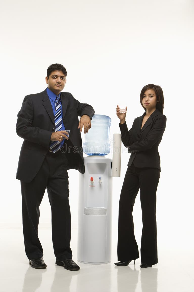320 Business People Water Cooler Stock Photos - Free & Royalty-Free ...